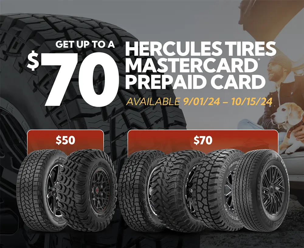 Hercules Tires Announces 2024 U.S. Fall Tire Rebate
