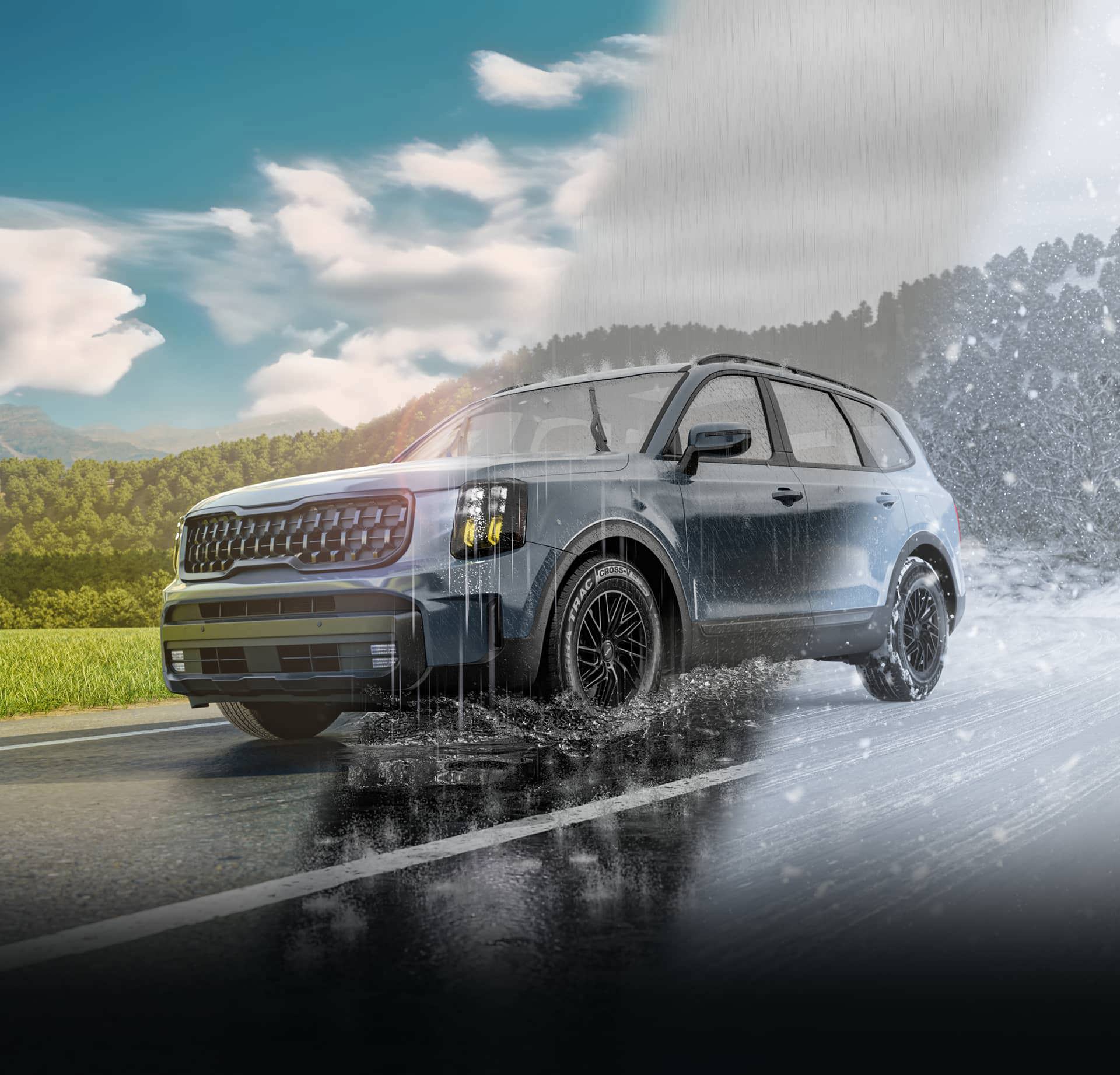 Terra Trac Cross-V AW: The All-Weather Tire Solution